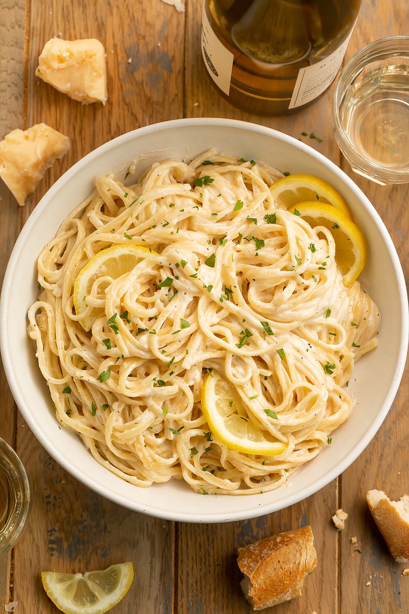Lemon Pepper Pasta - Easy Cheap Recipes